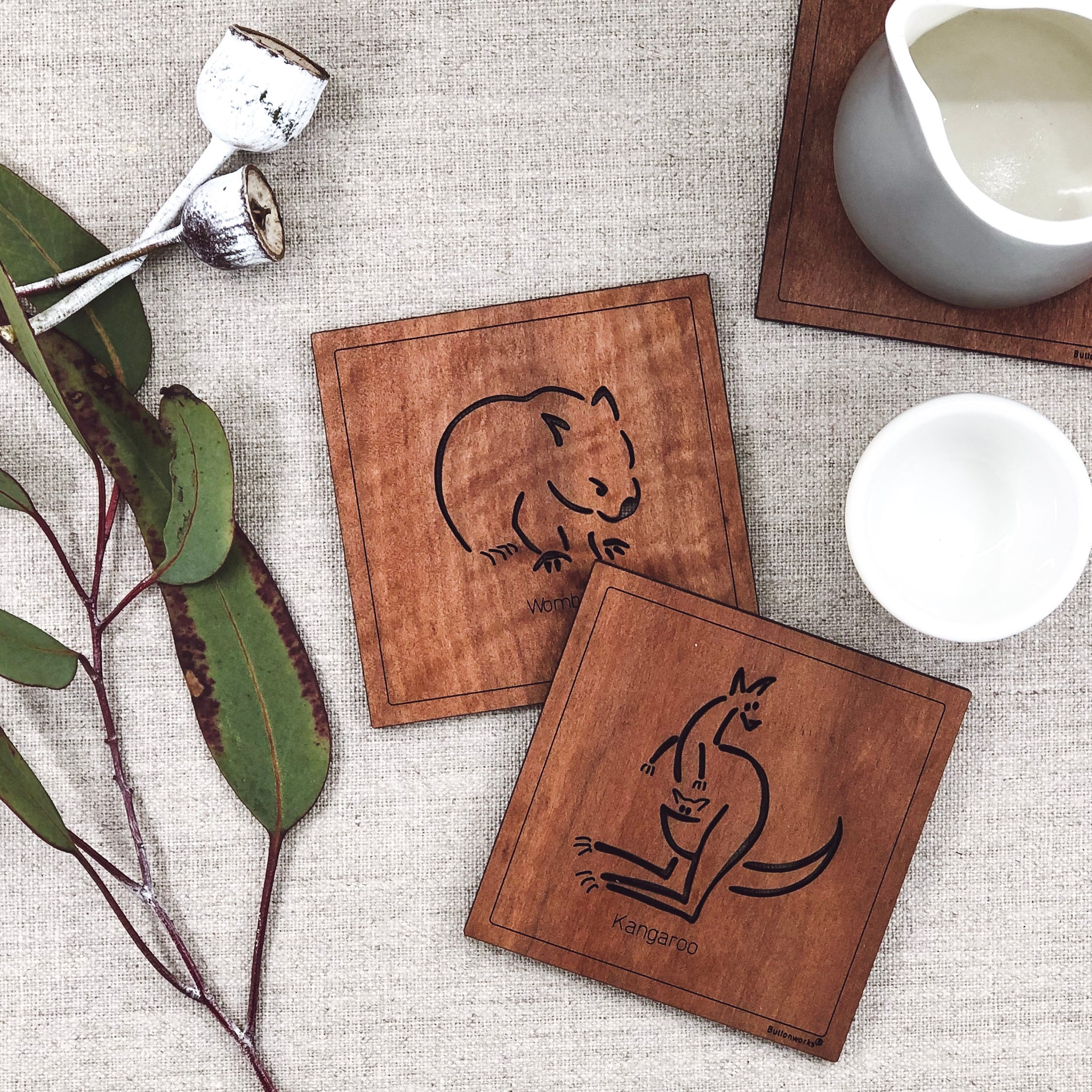 Australian Timber Coasters – National Trust Shop